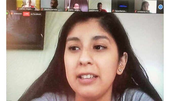 Isabel Riquelme compartió sus vivencias en la natación | La Prensa Austral