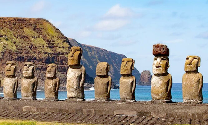 Revelan como los rapanui trasladaron los 887 moai y los distribuyeron ...
