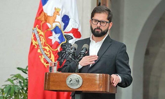 Presidente Boric: “La violencia se volvió contra las propias causas del ...