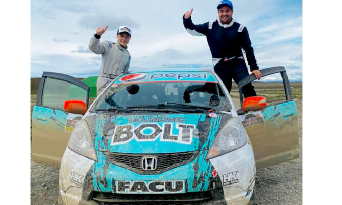 Alexis Barrientos abriéndose paso en el rally patagónico | La Prensa ...