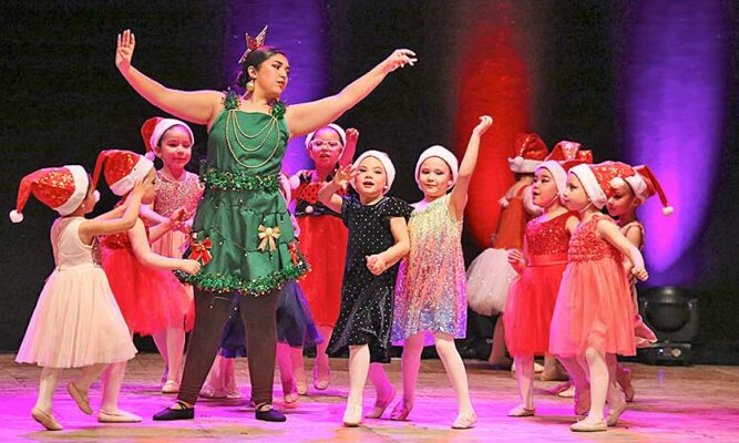 Ballet Mela Miranda presentó un espectáculo de dos funciones con sus ...