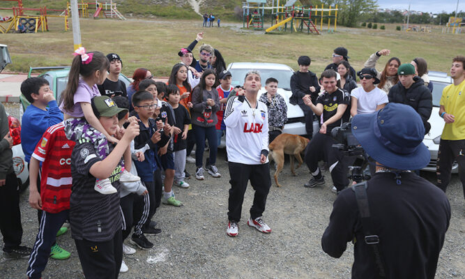 Magallánico Relax.RLX grabó videoclip en el Parque María Behety | La ...