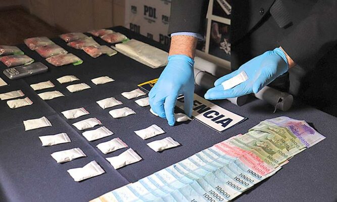 Pareja que vendía cocaína por “delivery” que la ocultaba en tubos de ...