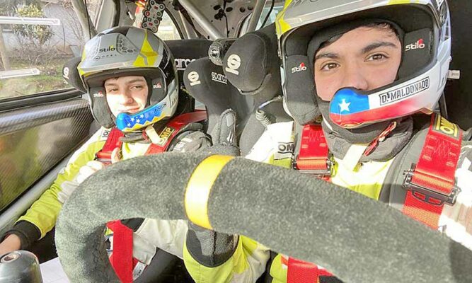Nicolás Alarcón, grandes objetivos para su nueva temporada en el Rally ...
