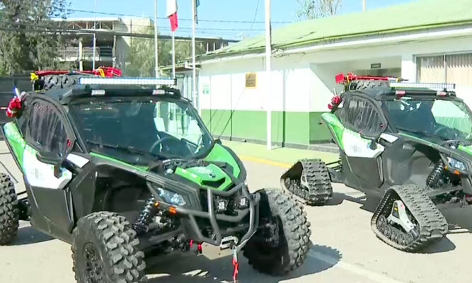 Cinco modernos buggies recibió Carabineros para patrullar frontera en ...