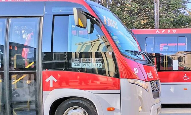 57 buses del transporte público durante el súper lunes en Punta Arenas ...