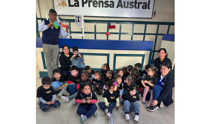 Párvulos de jardín Laguna Azul | La Prensa Austral