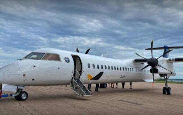 Dap incorpora su primer avión Bombardier Dash 8-Q400 | La Prensa Austral