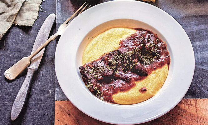 Hígado de ternera dolce garbo (chanfaina) Dolce garbo od telecih ...