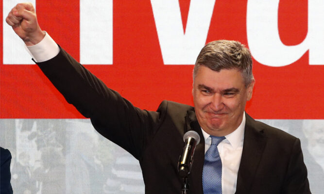 Milanovic arrasó en las presidenciales croatas y logró la reelección ...
