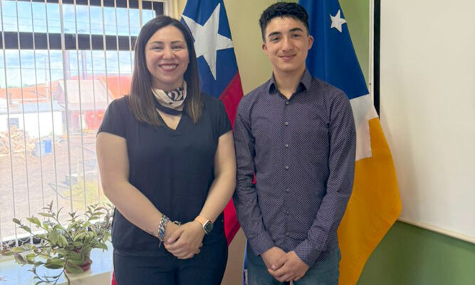 Dylan Vera Alvarado, joven de Puerto Williams con puntajes ...