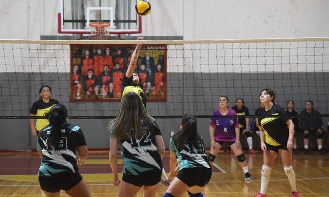 Rayén lidera el vóleibol laboral | La Prensa Austral